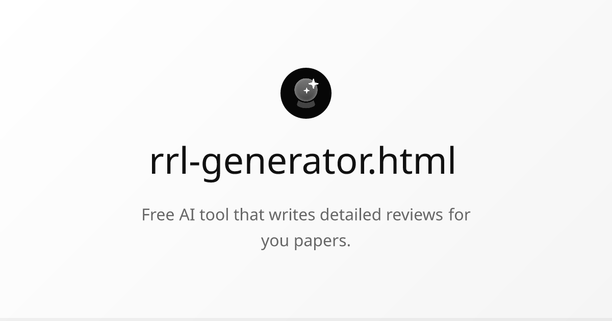 RRL Generator